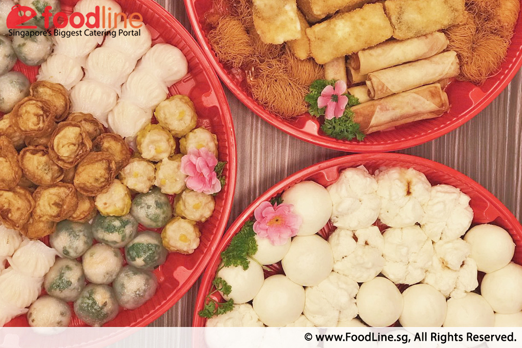 San Gu Ma Review - Dim Sum Platter