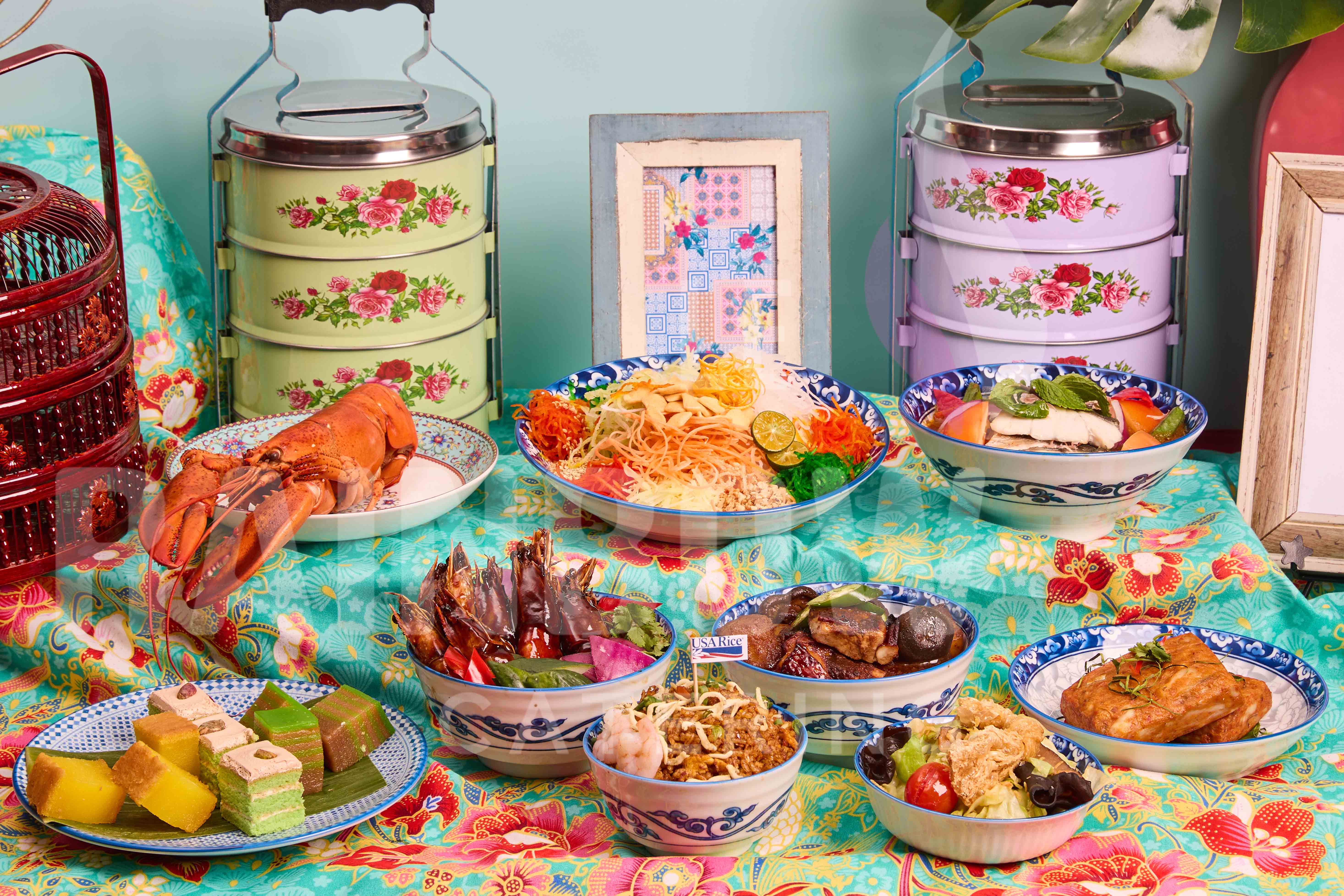 Le Rainbow Catering Chinese New Year Menu - Heritage Party In A Box ...