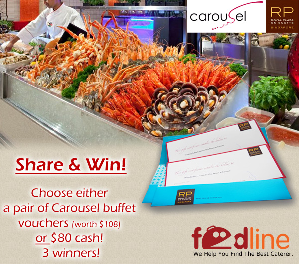 Carousel Buffet Giveaway | Pamper yourself with the award winning ...
