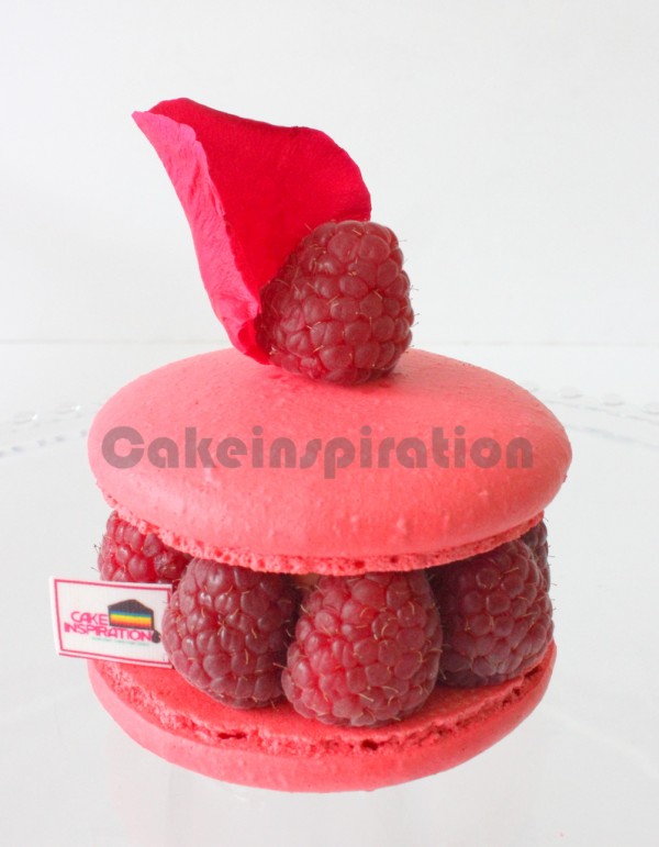 Lychee Rose Macaron at $80.00 per Box | CAKEINSPIRATION | expired menu