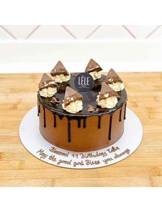 Chocolate Holiday Cake at $118.00 per Cake | LÉLE Bakery