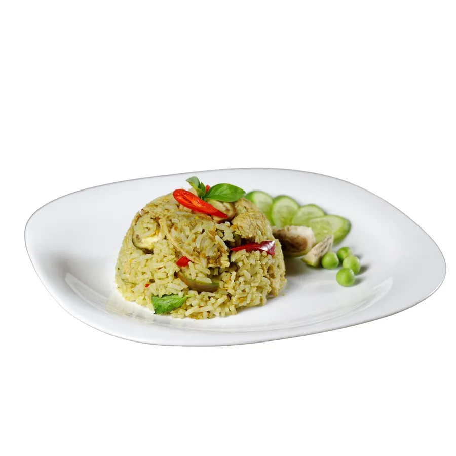 GREEN CURRY FRIED RICE-PRAWN 青咖喱炒饭-虾 at $11.00 per Item | Ruby Thai ...