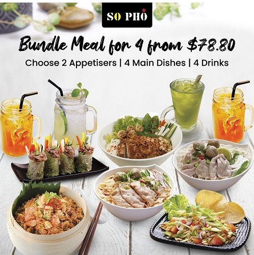 So Pho - So Pho's Bundle Set Menu
